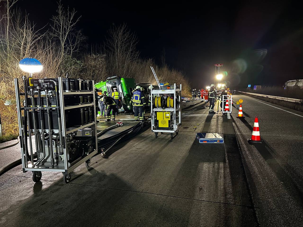 Unfall auf der A44 bei Soest - Hellweg Radio