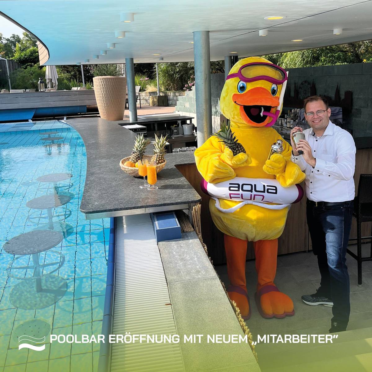 Soester Schwimmbad bekommt ein Maskottchen - Hellweg Radio